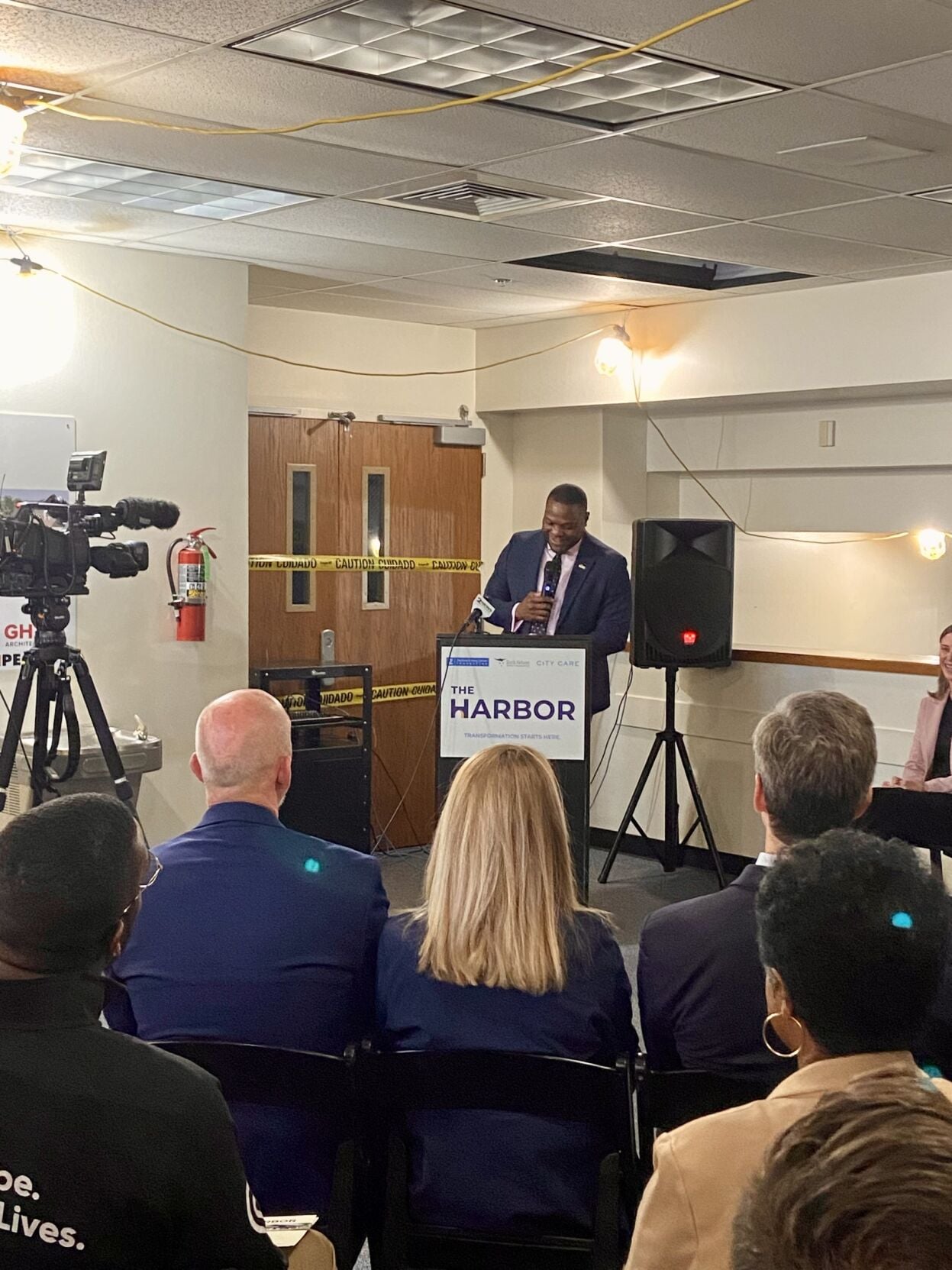 Finding safe harbor: A 24/7 homelessness shelter off of Gilcrease ...