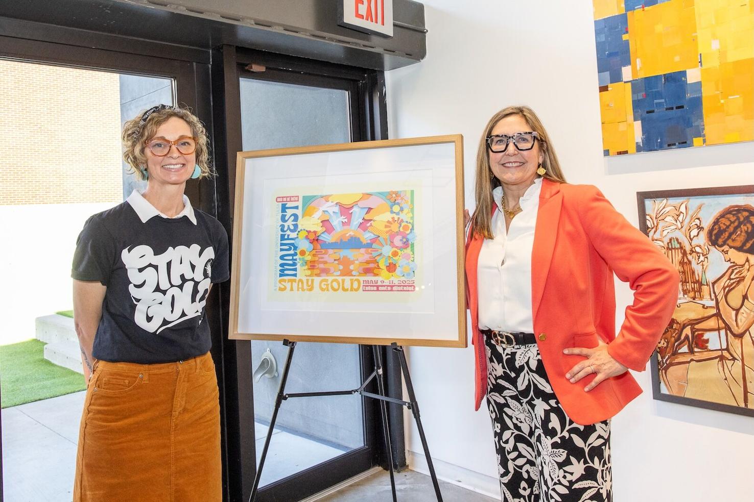 Mayfest unveils 2025 poster art and T-shirt design | About Town | tulsapeople.com