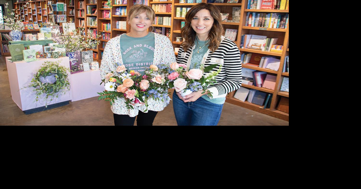 Feminine fantasy: Broken Arrow storefront mixes flowers with books ...