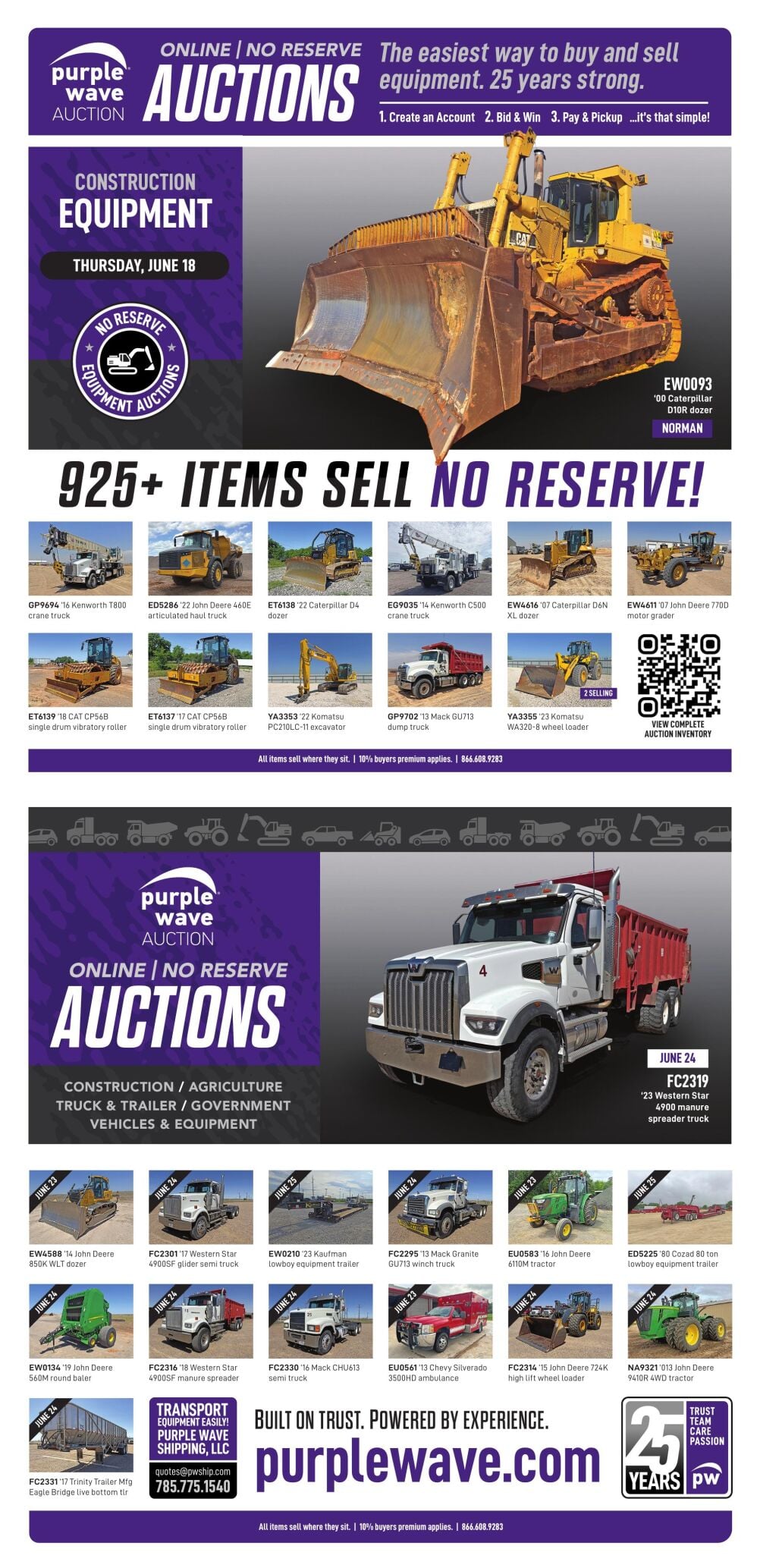 PURPLE WAVE AUCTION