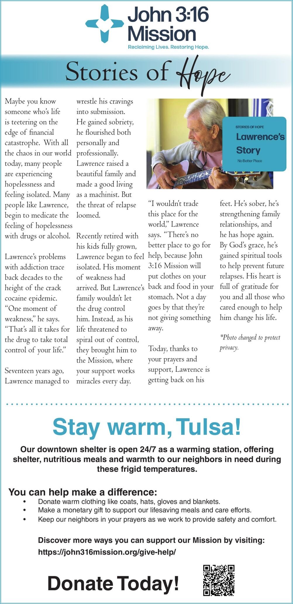 JOHN 3:16 MISSION- THE REFUGE MAIN OFFICE