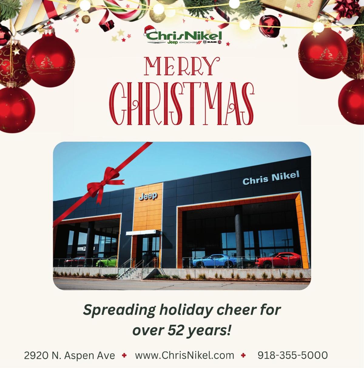 CHRIS NIKEL - CHRYSLER JEEP DODGE RAM FIAT