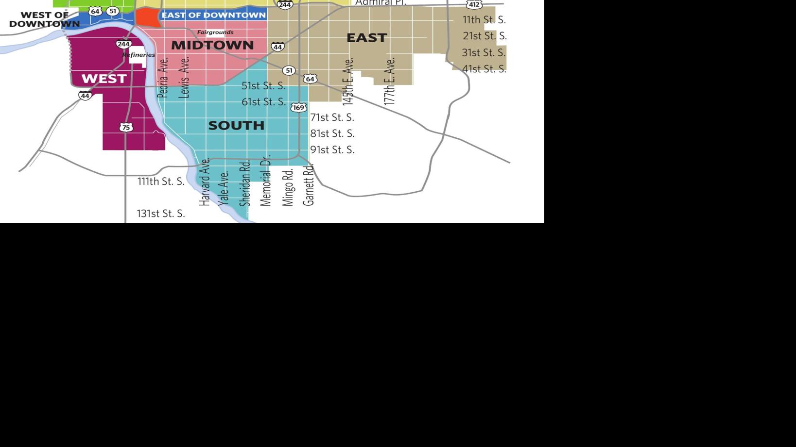 Tulsa Map | | tulsaworld.com