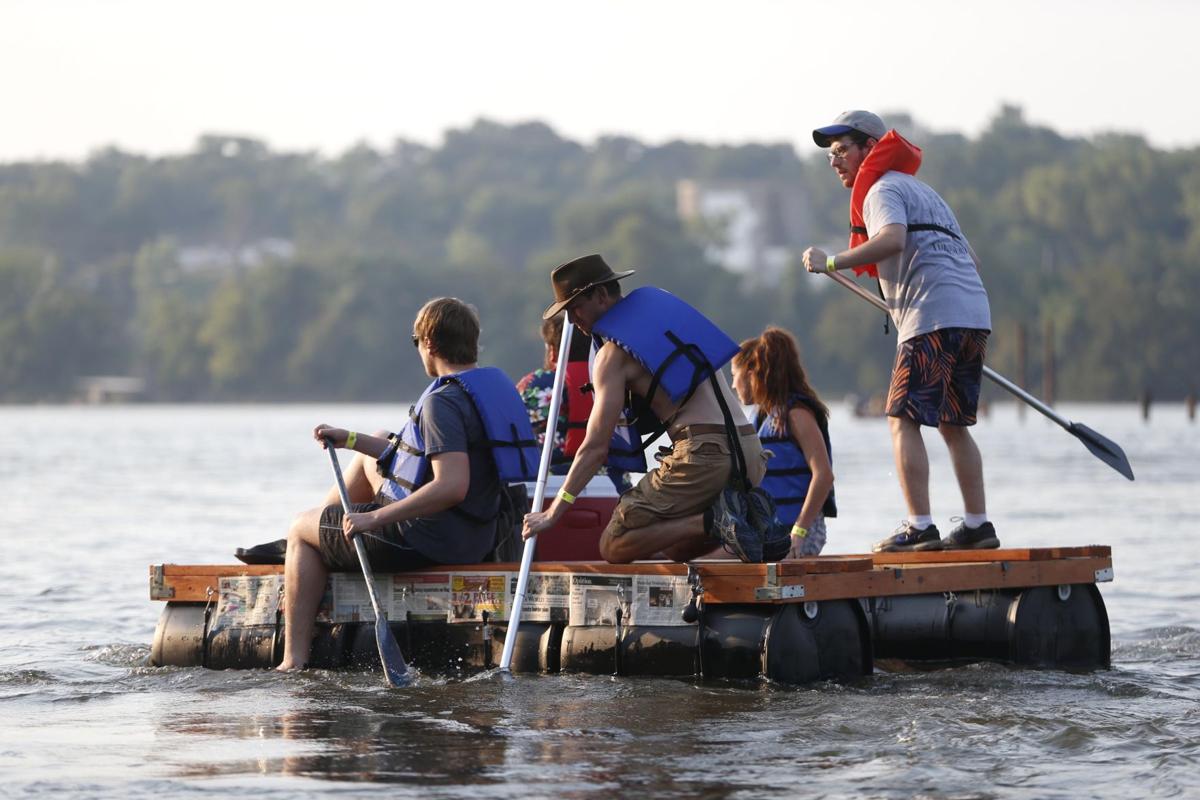 Check out the river today: It's time for the Tulsa Great Raft Race ...