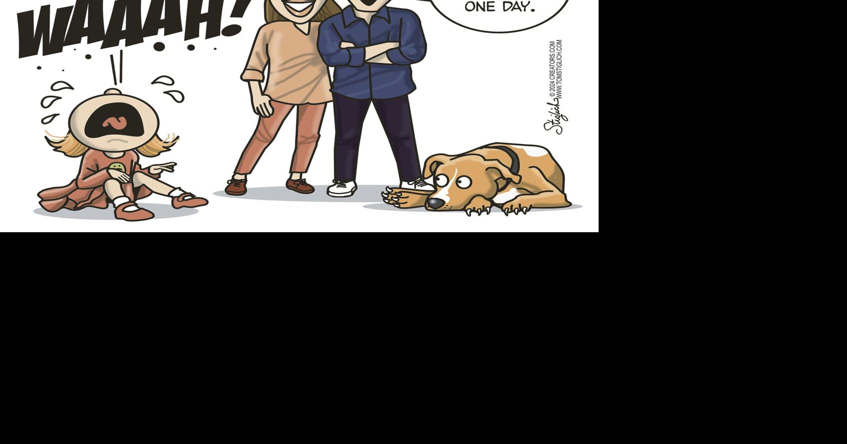 Cartoon: Baby Protester