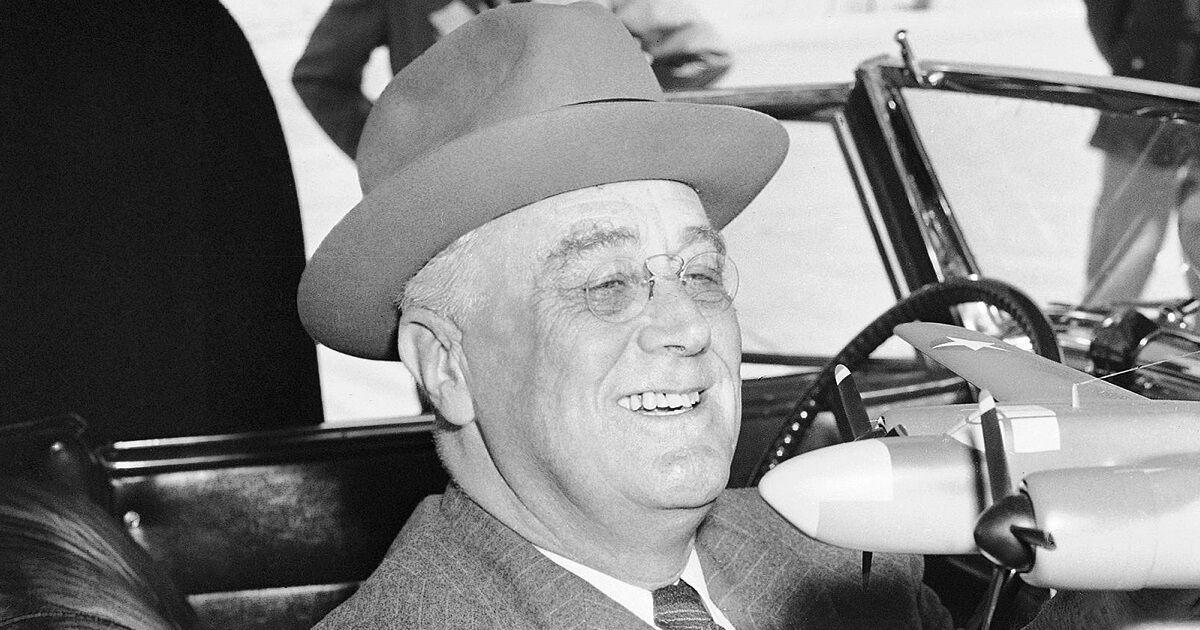 President Franklin D. Roosevelt came to Oklahoma in 1938
