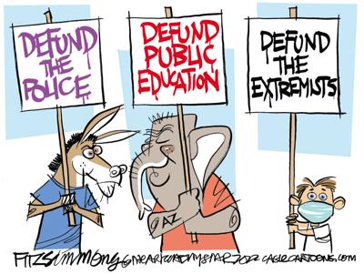 Cartoon: Defund the Defunders