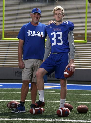 At TU, punter Thomas Bennett is learning from one of the best – his dad