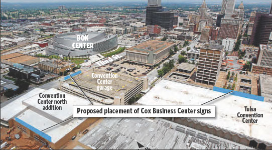 Cox signs letter of intent for Tulsa Convention Center naming rights