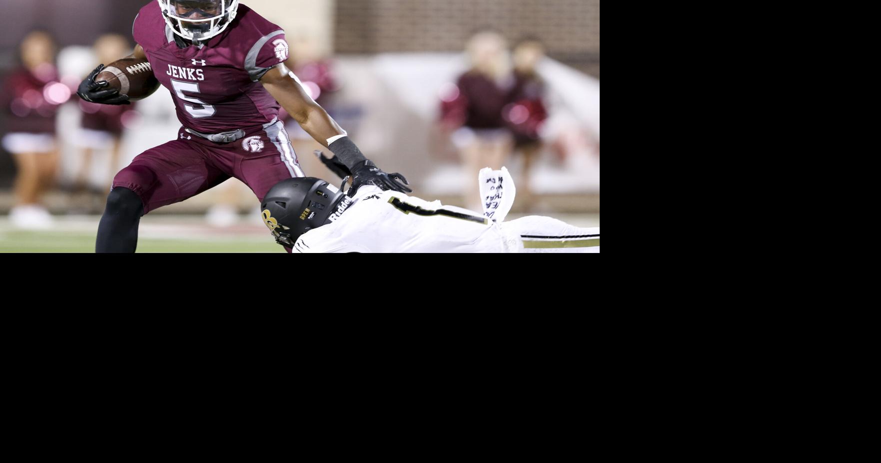 High school football: Trojans' Jayden Patrick emerges as versatile ...