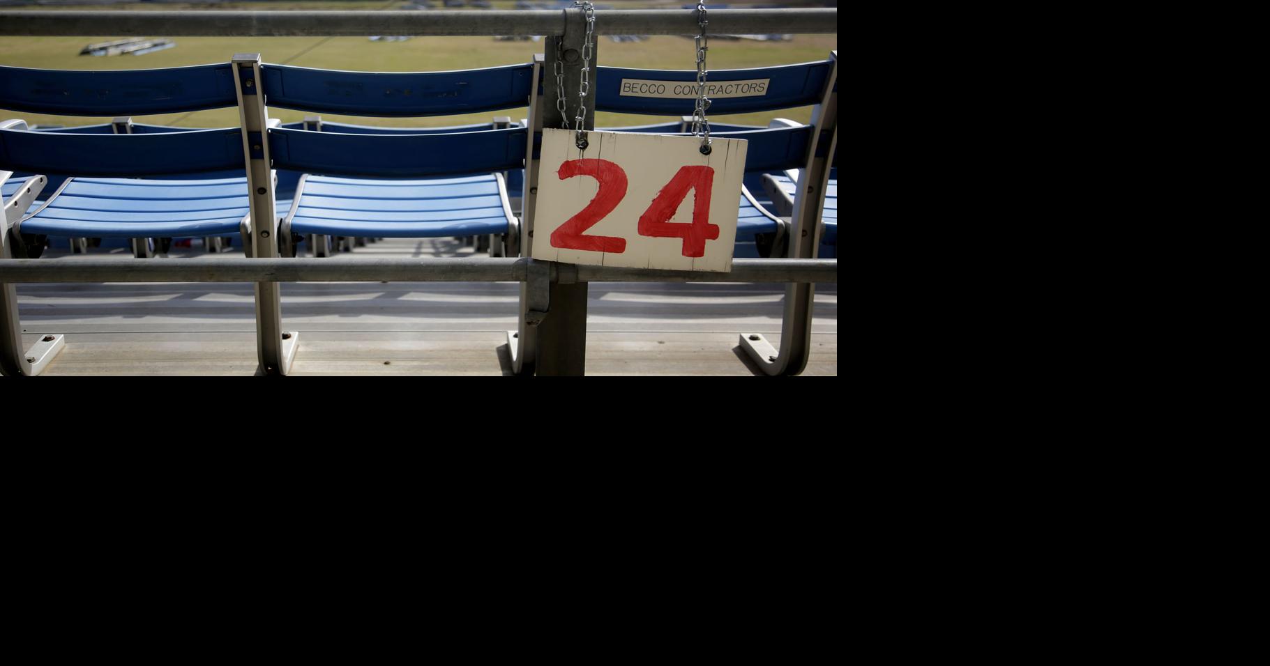 Seats from old Drillers Stadium get a new home at Salina race track