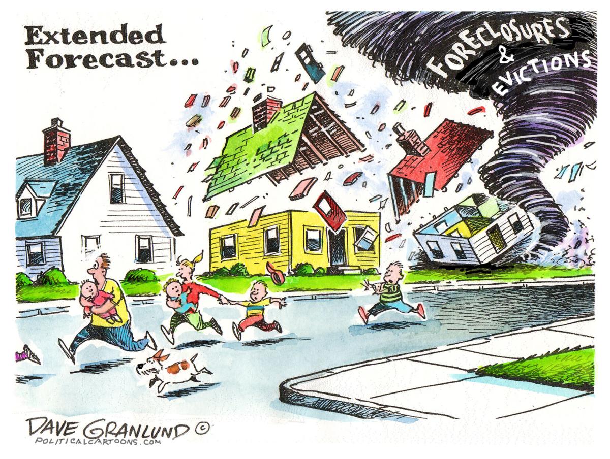 Cartoon: Foreclosures and Evictions