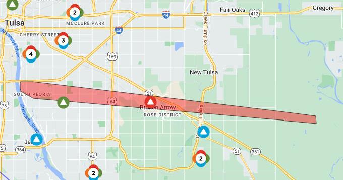 Update: Power restored after outages affect about 2,700 customers in ...