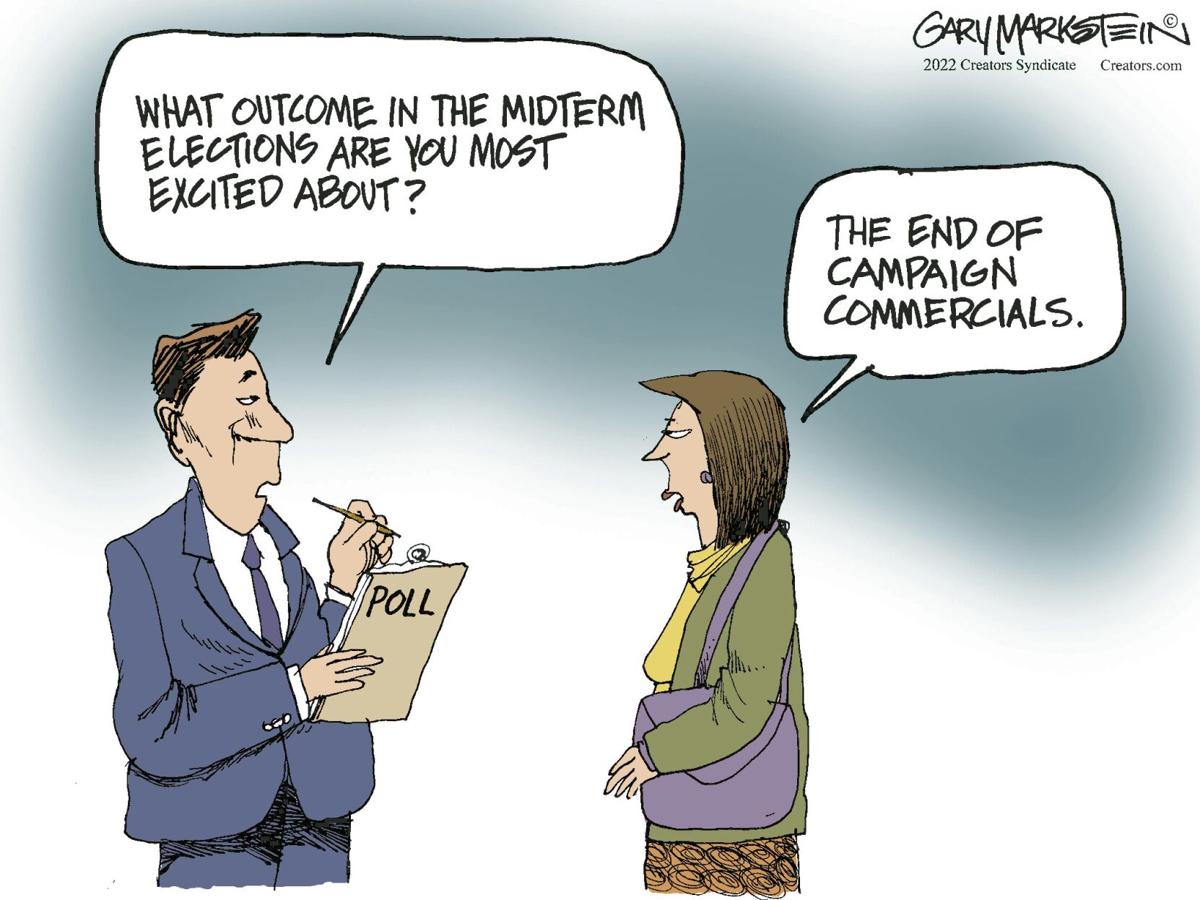 Cartoon: Campaign Commercials Over