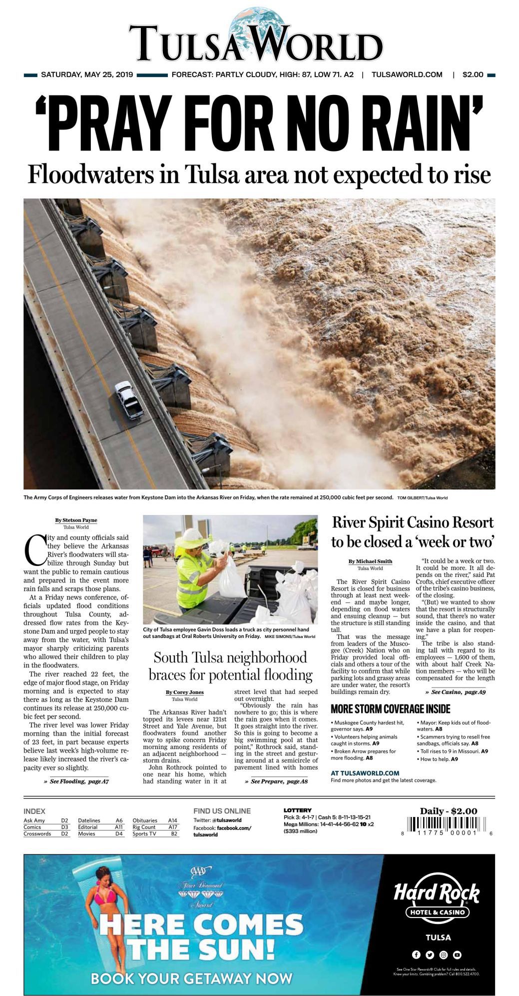 PDF: Tulsa World front page from May 25, 2019