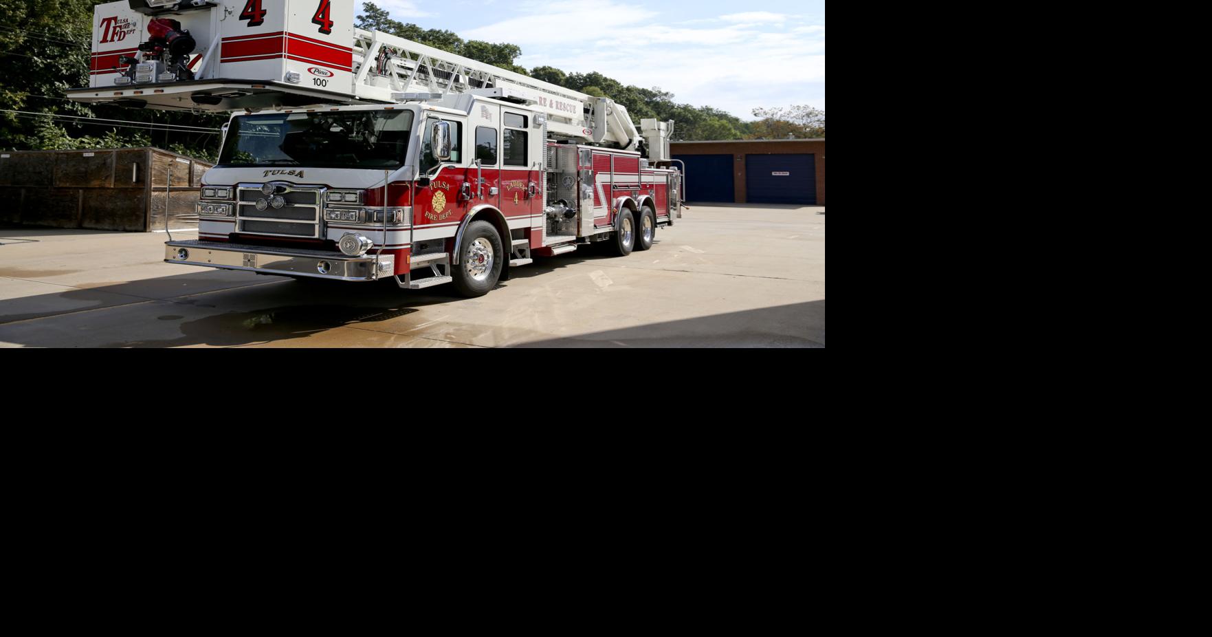 Tulsa Fire Department bolsters fleet with new ladder trucks to replace ...