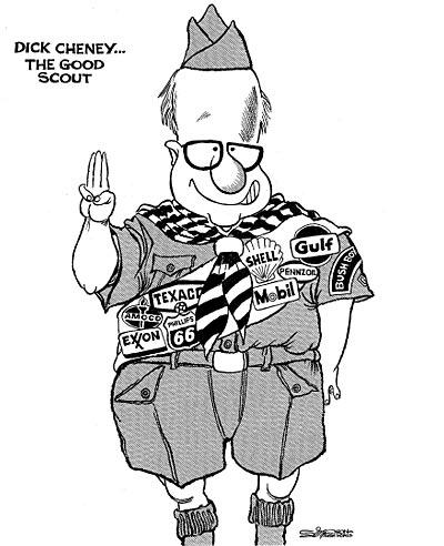 David Simpson Cartoon: The Good Scout