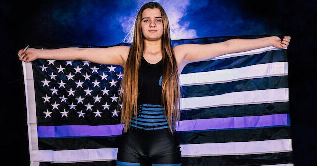 14-year-old Paizley Romine following in the family's wrestling business