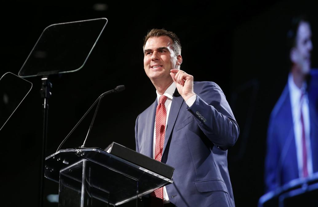Gov. Kevin Stitt gives himself an 'A' for first year