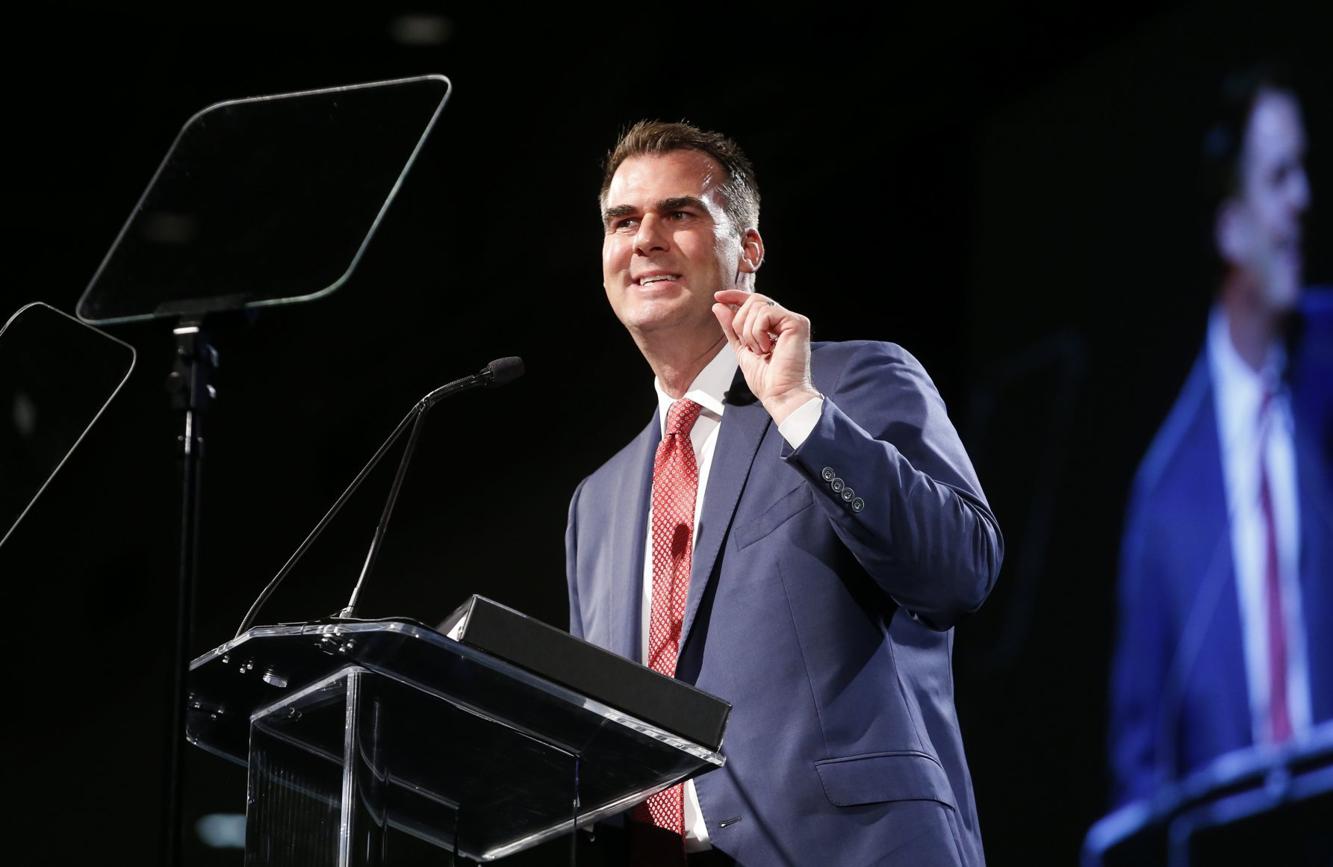 Gov. Kevin Stitt gives himself an 'A' for first year