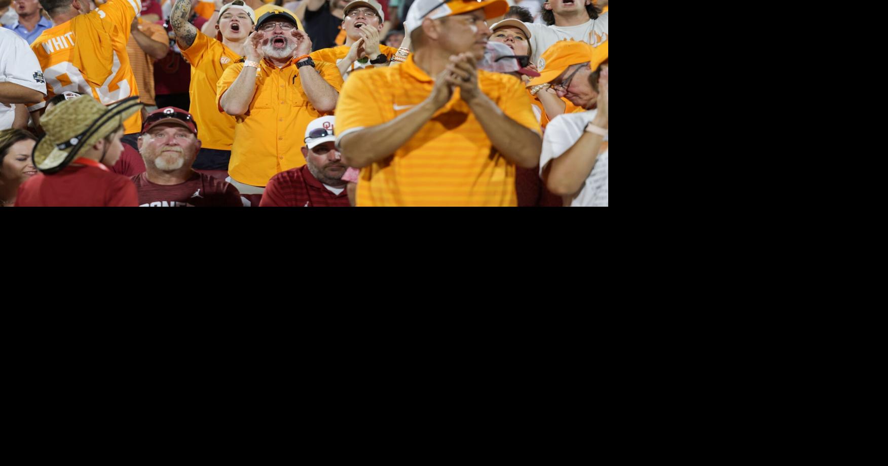 See how OU fans reacted to its first loss against Tennessee