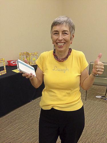 Ellen Mercer, certified laughter yoga teacher: Laughter Yoga relaxes ...