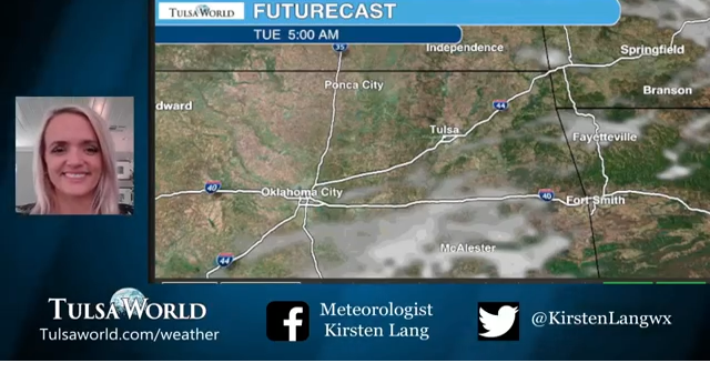 Watch Tuesday's weather forecast with Meteorologist Kirsten Lang