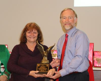 City Hall's Debbie Grace honored with prestigious Eagle Award