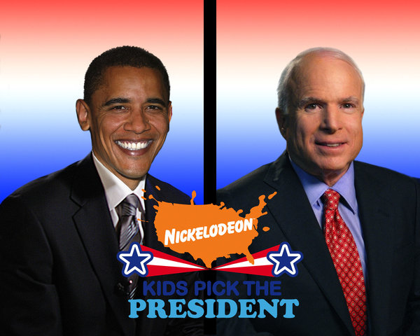 Obama wins kids' picks in Nickelodeon election