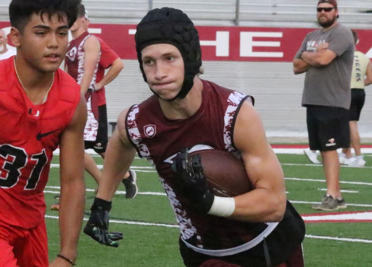 Owasso's Trey Goins stays occupied during dead week