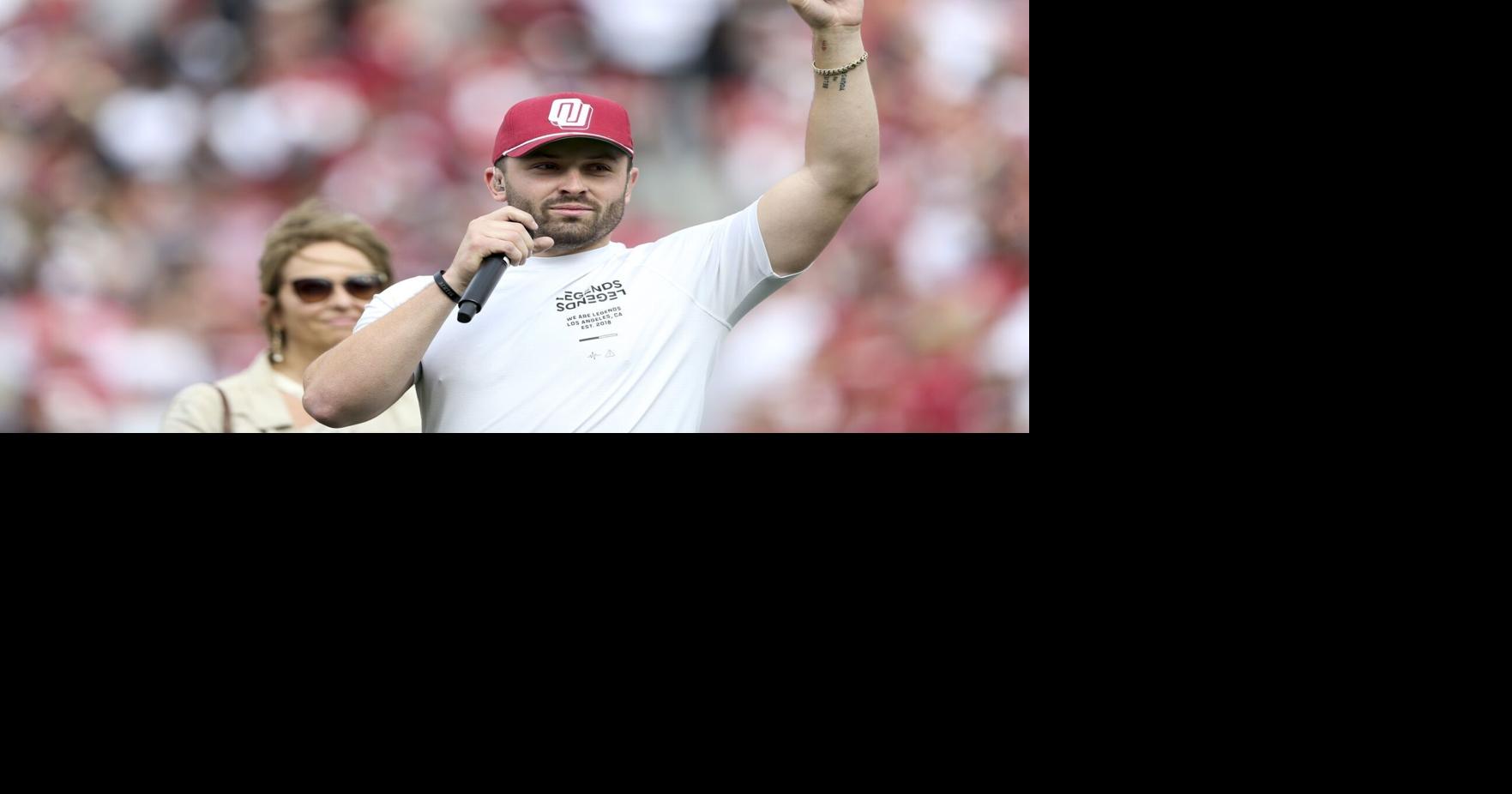 WATCH Baker Mayfield talks John Mateer, Brent Venables, more