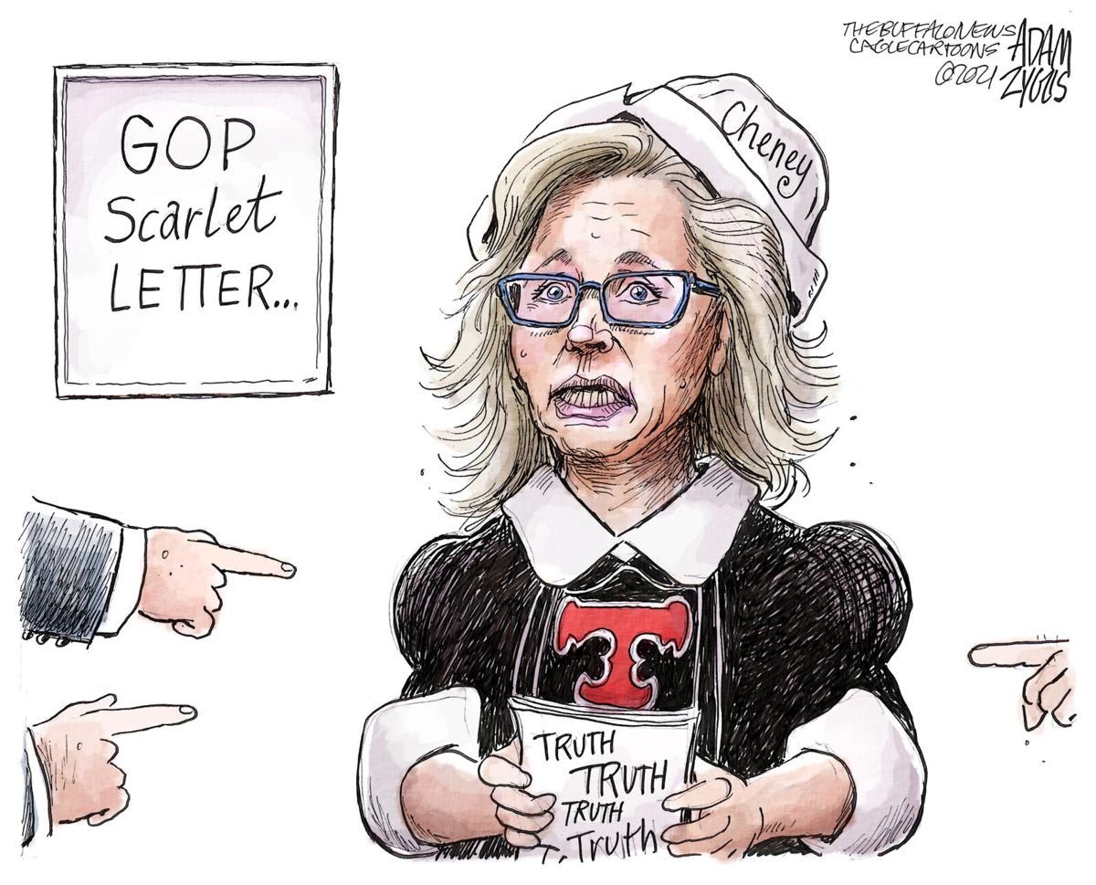 Cartoon: Liz Cheney Ousted