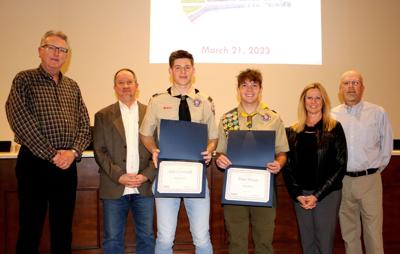 Owasso Eagle Scouts receive certificates of character at Owasso City ...