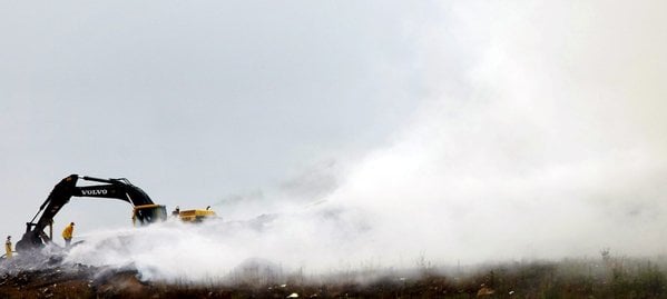 State orders burning Tulsa landfill to quit taking waste