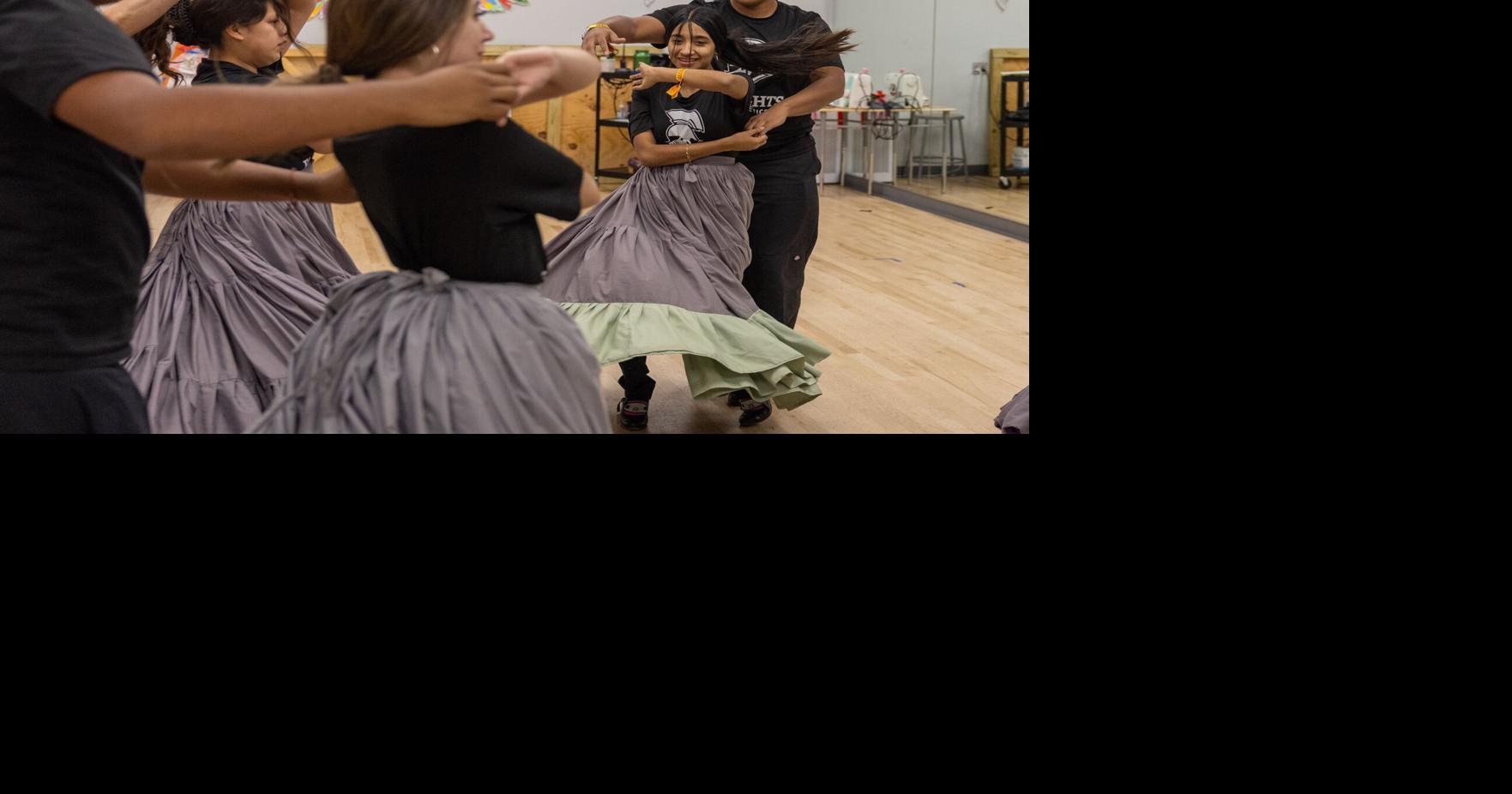 Photos: Ballet folklorico class at Tulsa Honor Academy