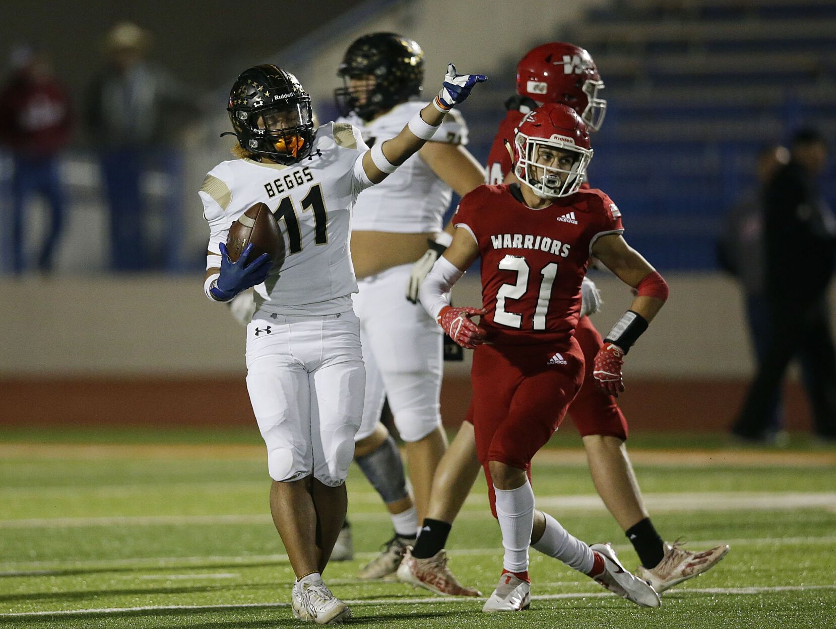 Photos: Washington tops Beggs in the Class 2A football semifinals