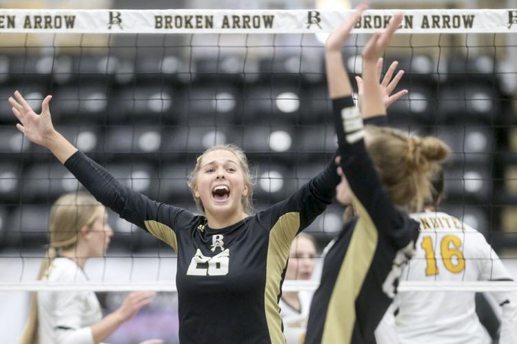 Lauren Harms, Grace Marshall help lead No. 2 Broken Arrow's volleyball ...