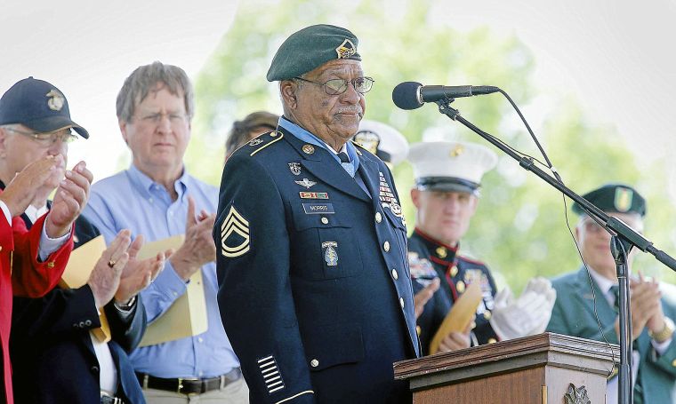 Melvin Morris, Medal of Honor recipient, urges U.S. to reflect