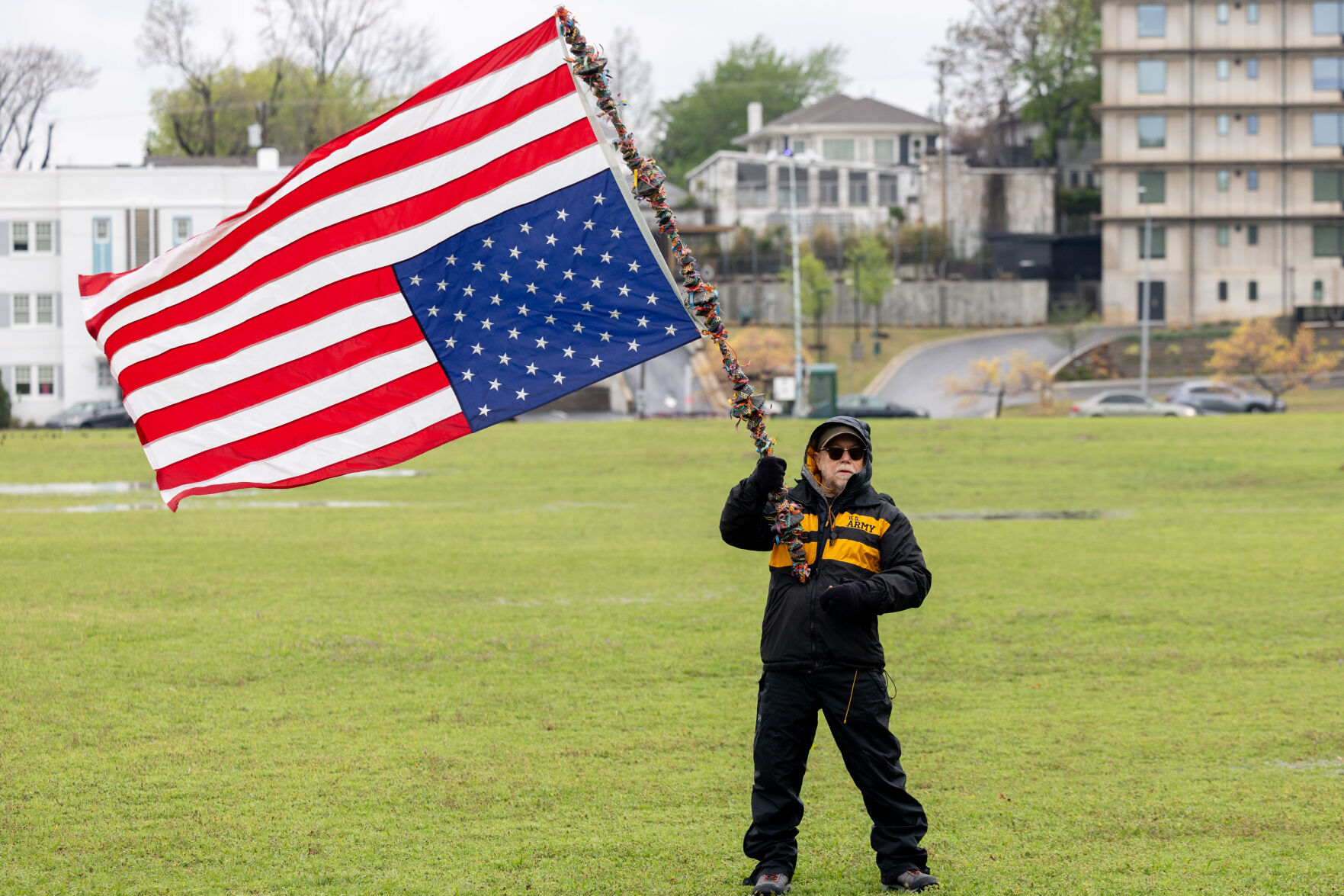 Photos: Hands Off protest at Dream Keepers Park