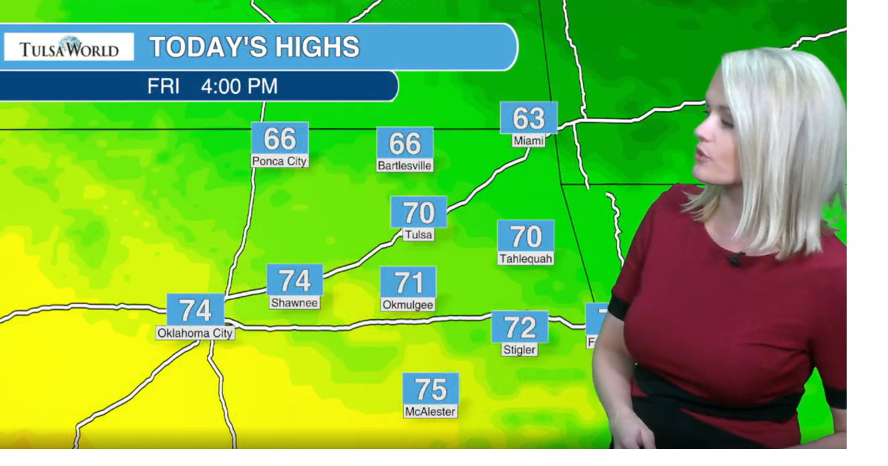 Friday's weather video forecast from Meteorologist Kirsten Lang
