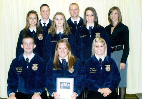 Local, area FFA officers attend COLT conference