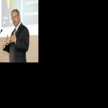 Phillips 66 CEO Greg Garland visits company's former HQ in Bartlesville