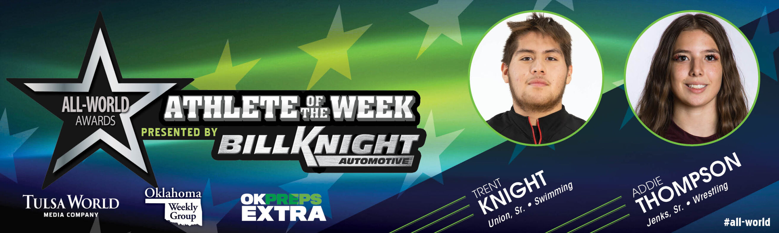 Bill Knight athletes of week: Trent Knight, Addie Thompson