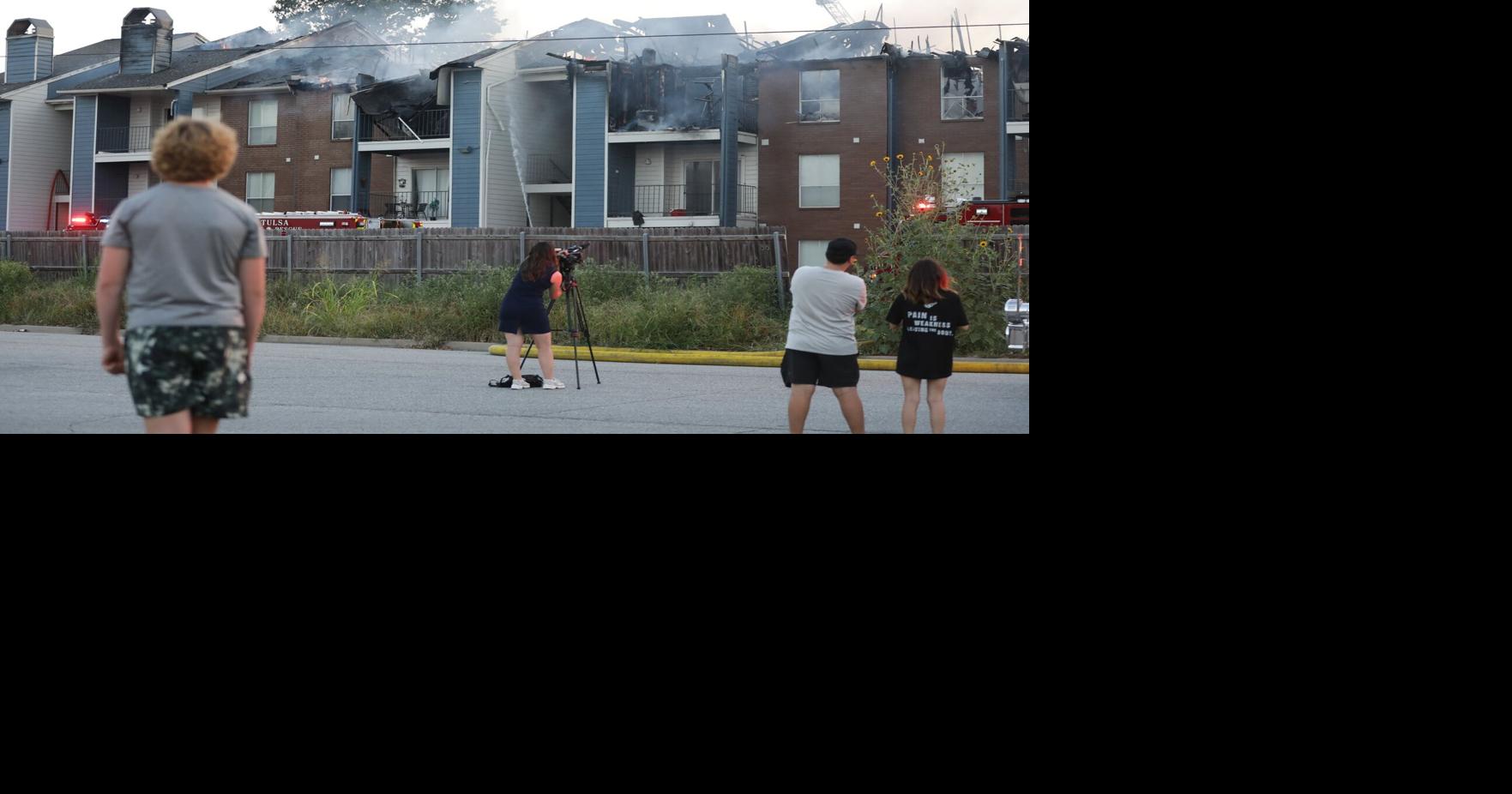 Windsail Apartments in south Tulsa damaged by fire