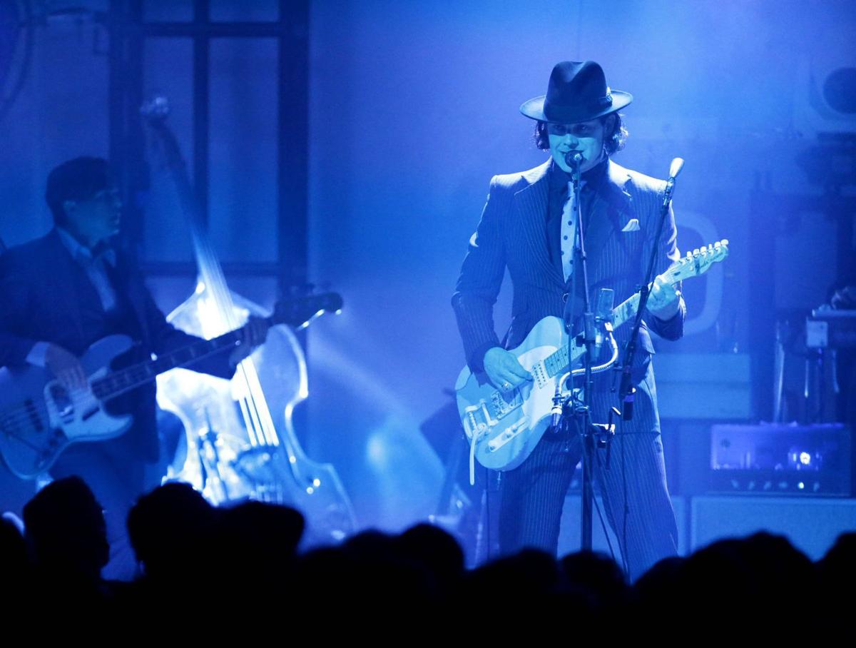 Jack White performing Tuesday at Tulsa's Cain's Ballroom