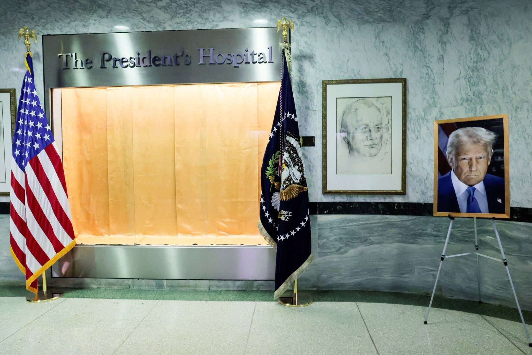 Trump completes six-month physical at Walter Reed
