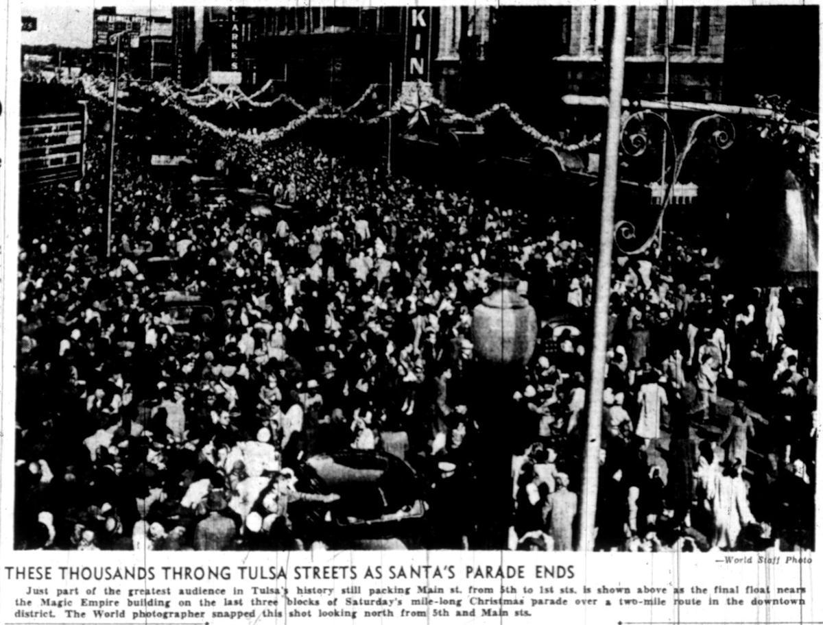 Throwback Tulsa: Post-war Christmas parade was cause for celebration