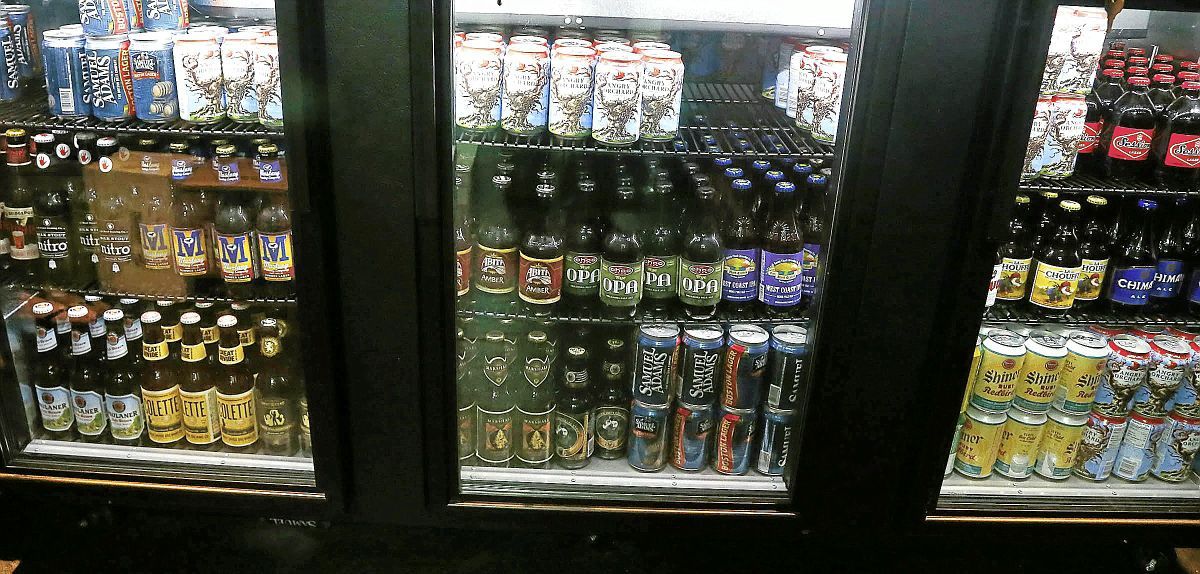 Cold beer at liquor stores, strong beer and wine at gas stations closer ...