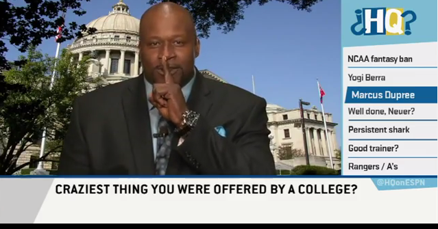 VIDEO: Marcus Dupree says he was offered $250,000, oil well during ...