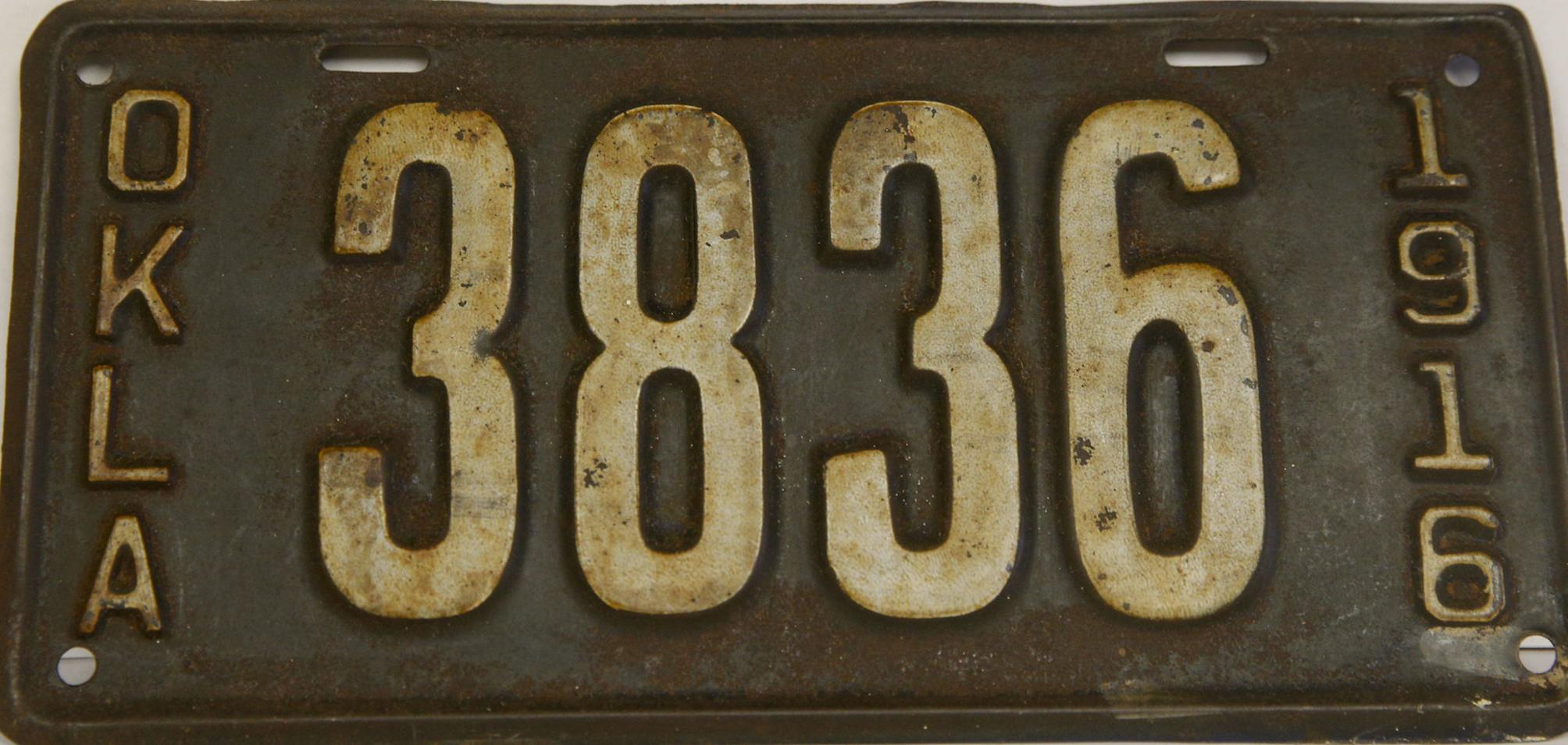 Photo gallery: See Oklahoma's license plates from early 1900s through today